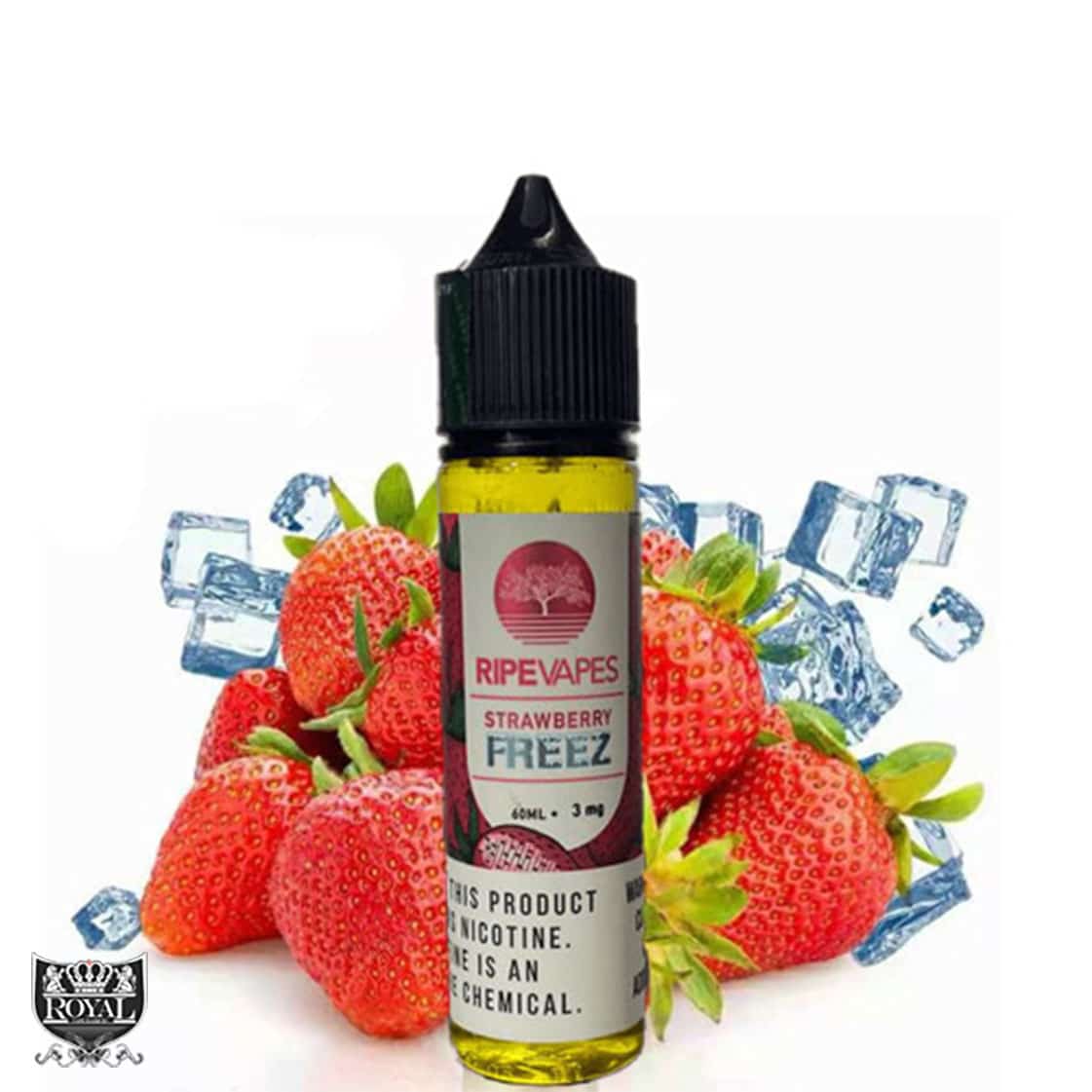 جویس رایپ ویپ توت فرنگی یخ | RIPE VAPES STRAWBERRY FREEZE رویال ویپ