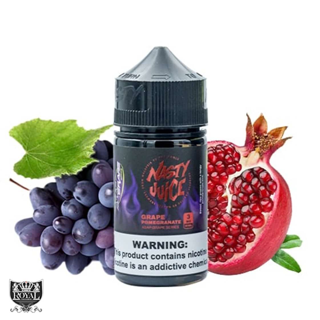 جویس نستی انگور انار | NASTY ASAP GRAPE POMEGRANATE رویال ویپ